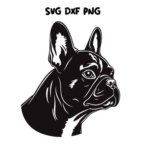 French Bulldog Bundle,logo Vinyl Stencil,frenchie Clipart Print,french ...