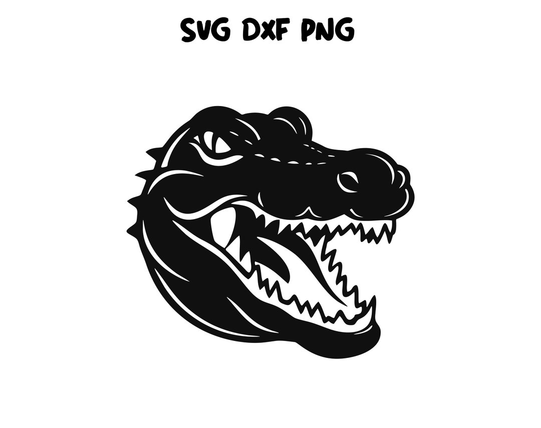 Alligator SVG Files for Cricut, Crocodile SVG Digital Download, Lake ...