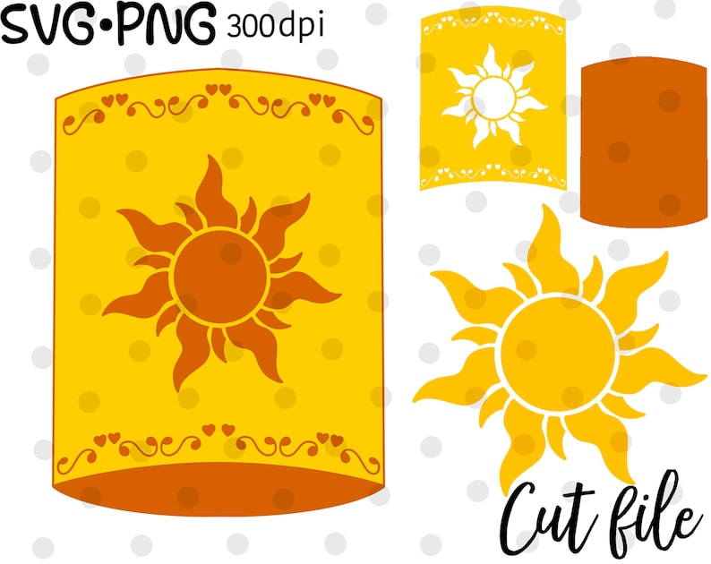 Layered SVG, Sun SVG, Cut Outline Files Design,outline SVG for Cricut ...