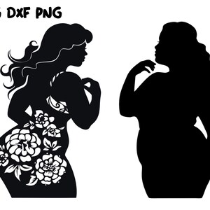 Curvy Girl Body Positivity Cut File 8 Bundle Design Beautiful Girl ...