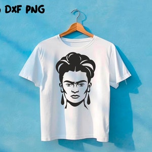 Frida Kahlo SVG, Frida Kahlo Silhouette, Svg Cut File Frida Kahlo ...