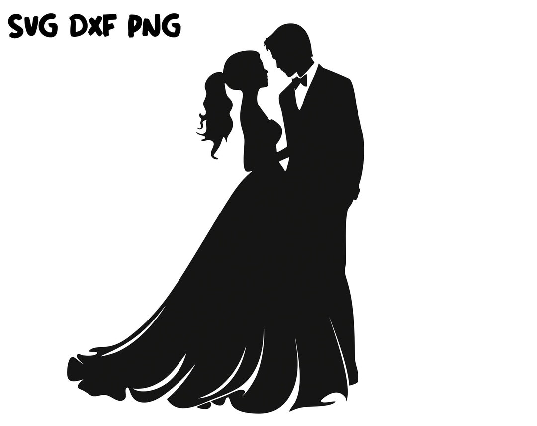 Bride and Groom Svg, Wedding Figure Svg, Wedding Ornament Svg, Details ...