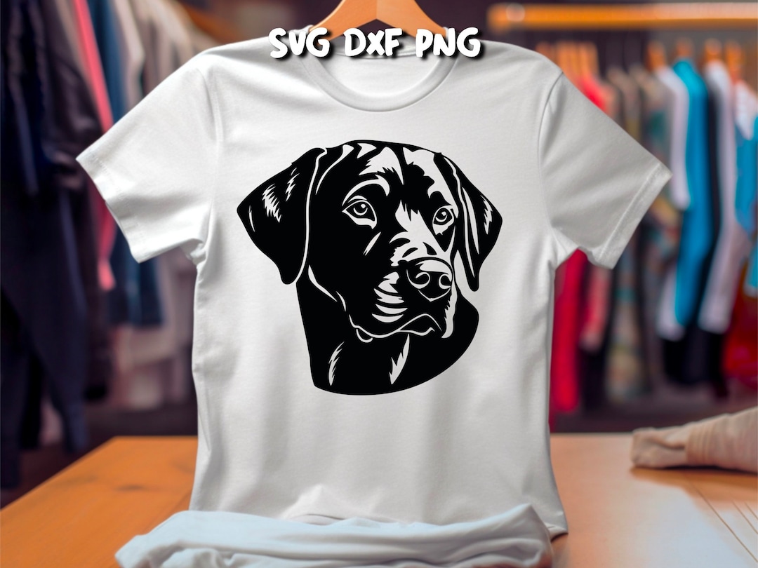 Labrador Svg, Dog Svg Cricut, Black Labrador Retriever Face Clipart ...