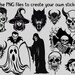 Halloween Pack SVG PNG DXF, Horror Svg, Horror Ghost Svg, Halloween ...