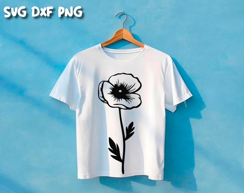 Poppy SVG Bundle Svg, Dxf, Png, Cut File, Flower Svg, Flower Svg File ...