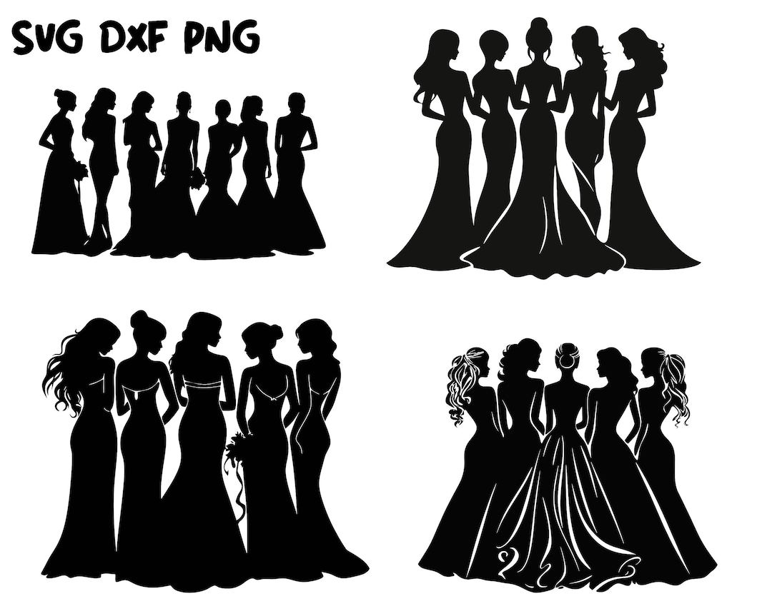 Bridesmaids SVG, Wedding SVG, Bride Team, Will You Be My Bridesmaid ...