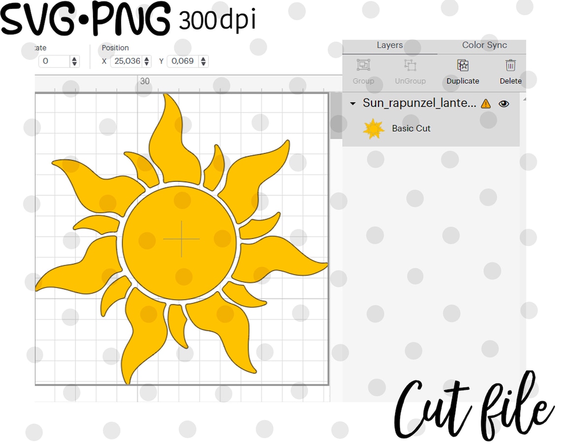 Layered SVG, Sun SVG, Cut Outline Files Design,outline SVG for Cricut ...