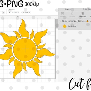 Layered SVG, Sun SVG, Cut Outline Files Design,outline SVG for Cricut ...