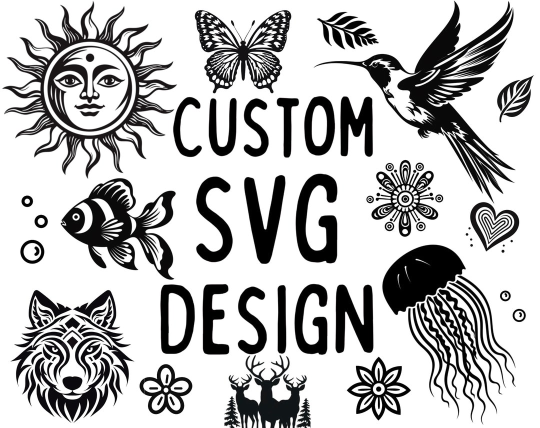 Custom SVG / PNG Custom SVG Files for Cricut Cameo - Etsy UK