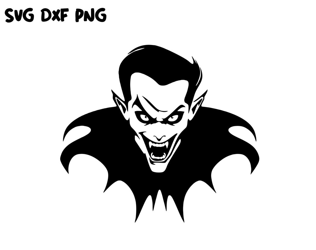 Dracula SVG, Dracula Cut File, Dracula DXF, Dracula PNG, Dracula ...