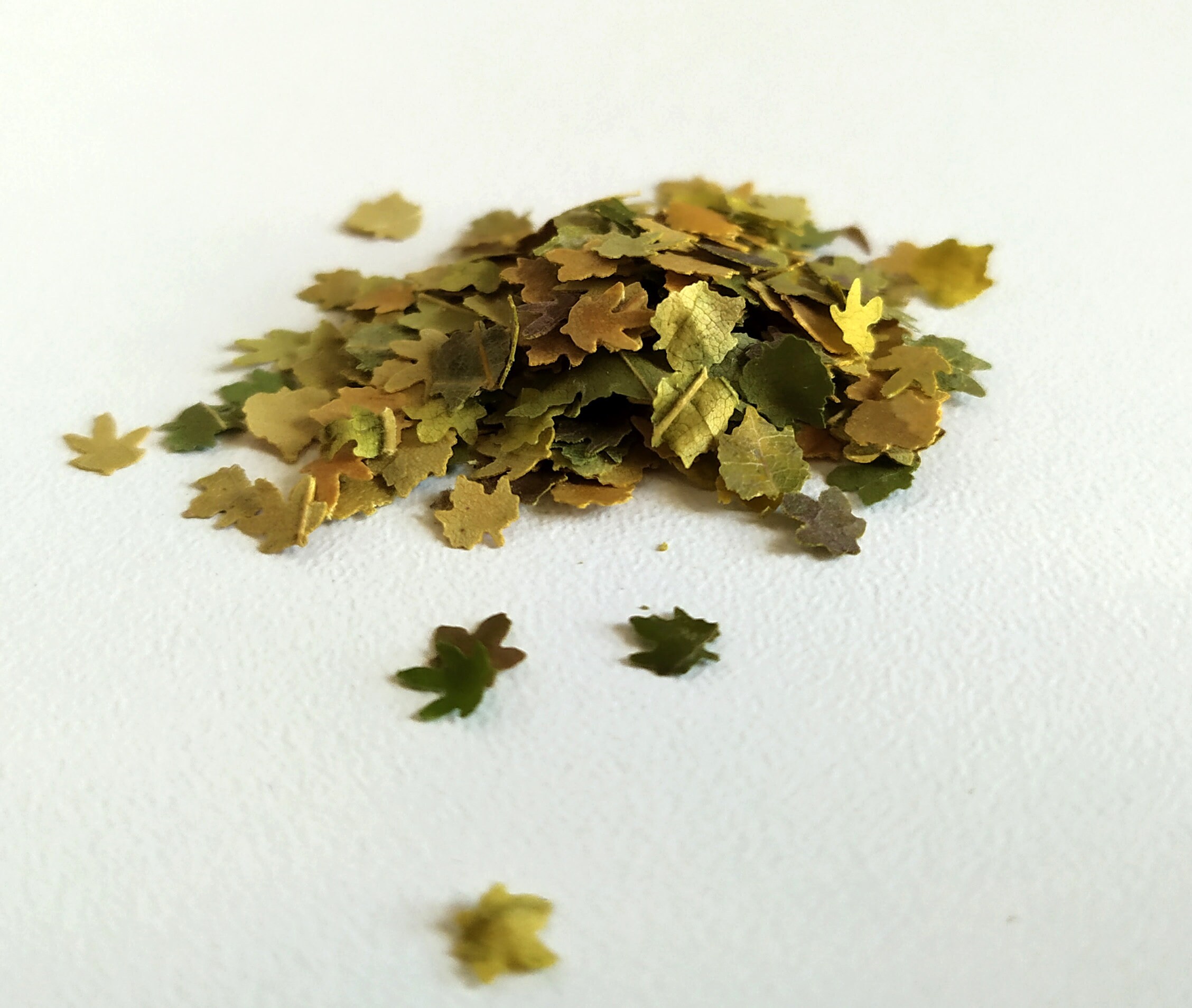 Real Natural Green Leaves for Diorama 1/35 and 28 Mm Scale Diorama ...