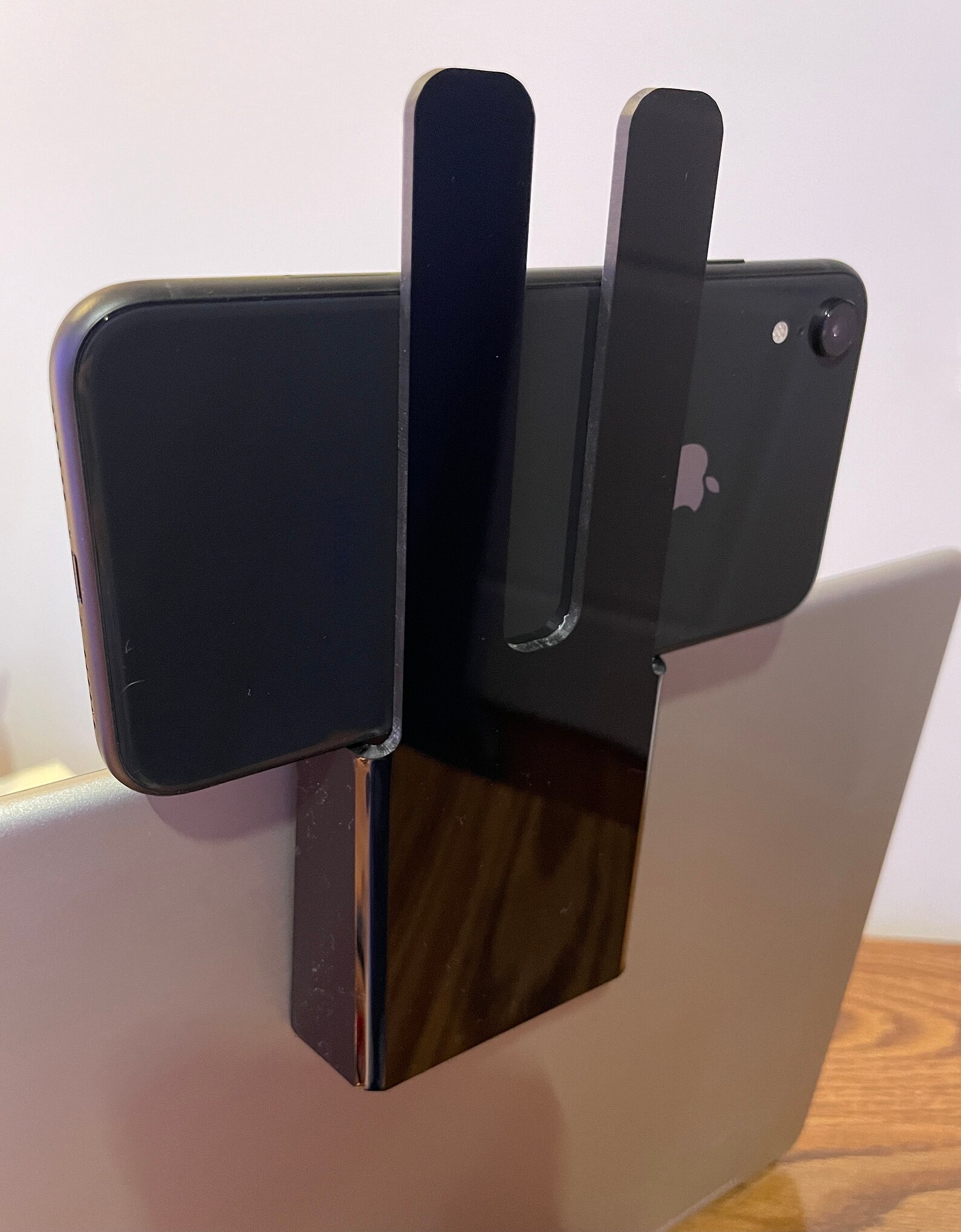 Laptop Cell Phone Mount Mobile Phone Stand for Top of Laptop - Etsy