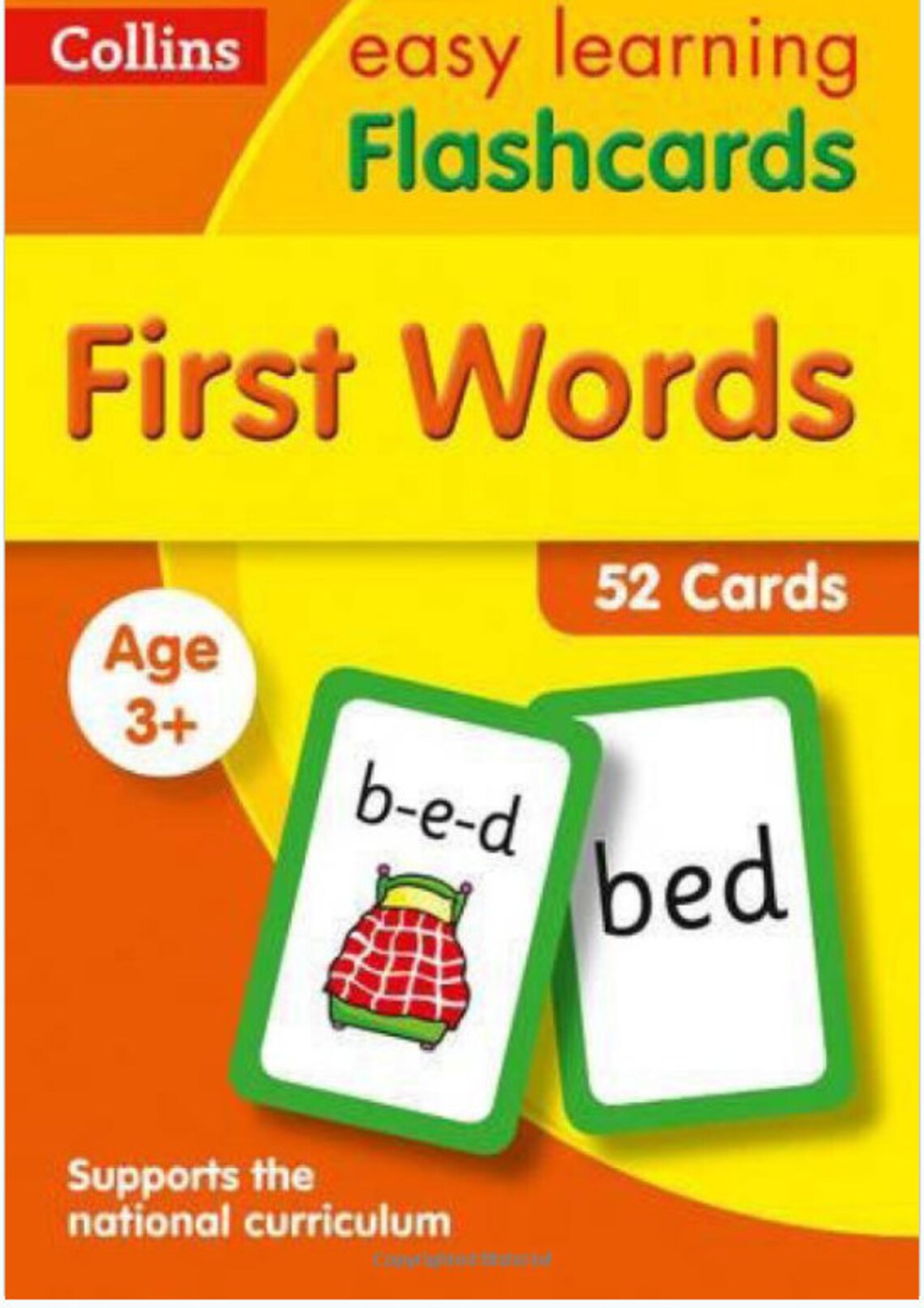 FIRST WORDS FLASHCARDS: Reception English Home Learning and School ...