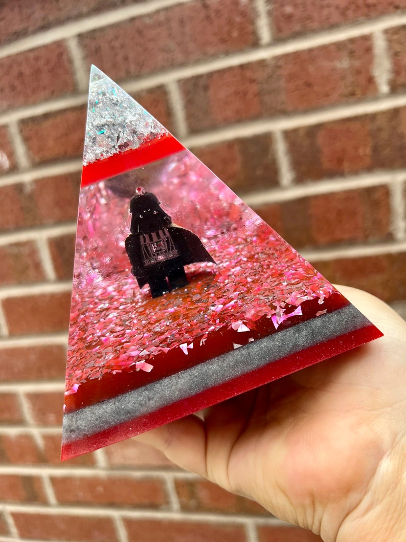 Cremation Ashes Keepsake Resin Pyramid / Pet Ashes / Resin - Etsy