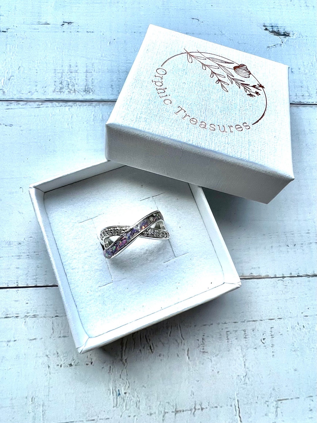 Cremation Ashes Ring / Memorial Ring / Sterling Silver Ring / Cremation ...