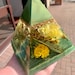 Cremation Ashes Keepsake Resin Pyramid / Pet Ashes / Personalised Resin ...