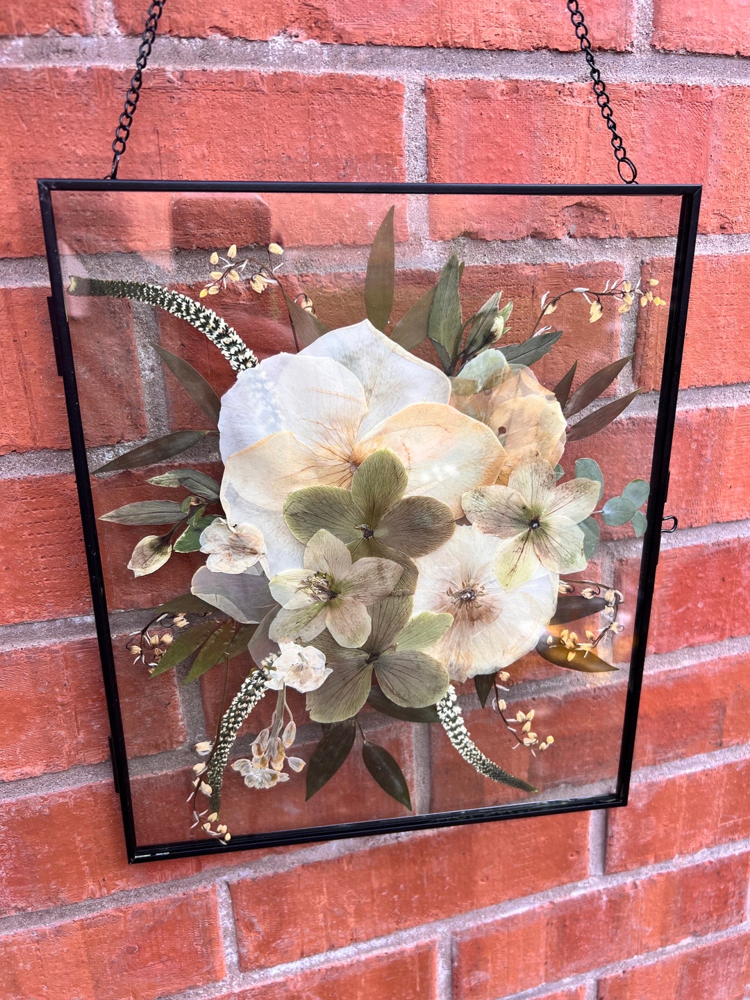 Wedding Bouquet Preservation / Pressed Wedding Flowers / Pressed ...