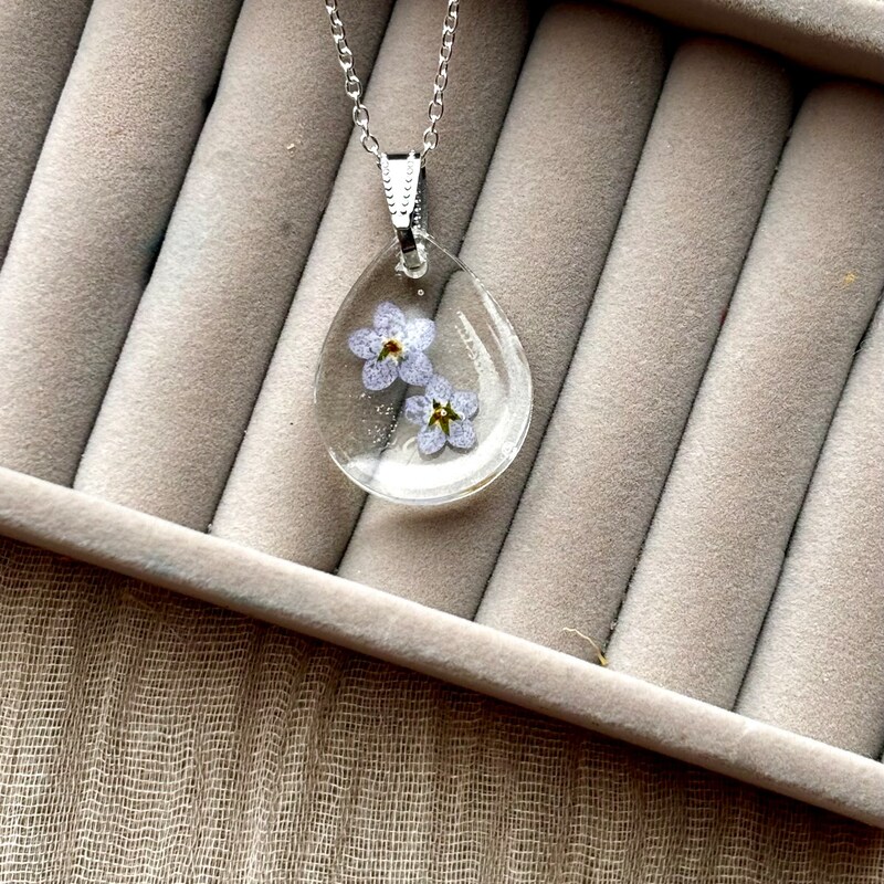 Tear Drop Necklace - Etsy