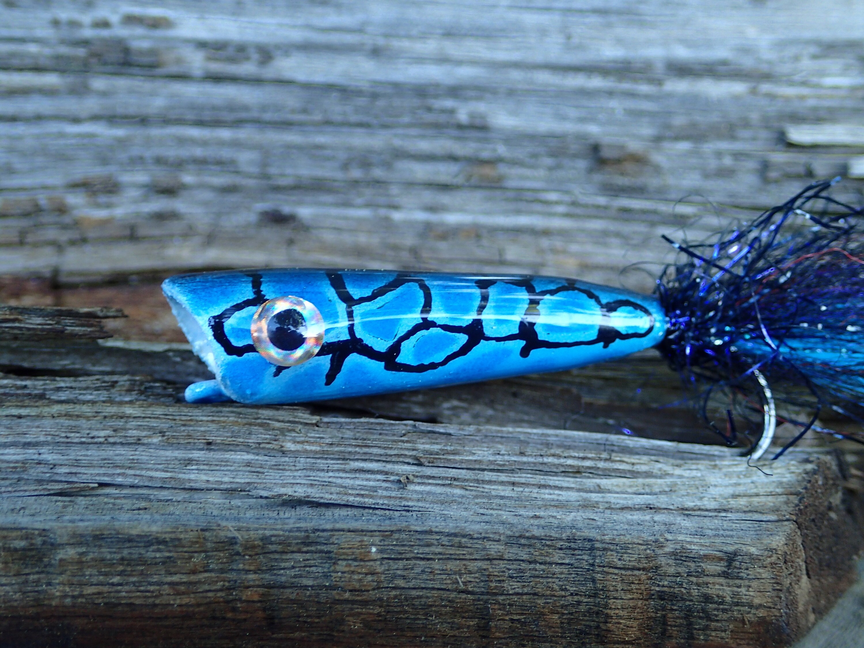 Saltwater Popper Fly for Flyfishing - Etsy