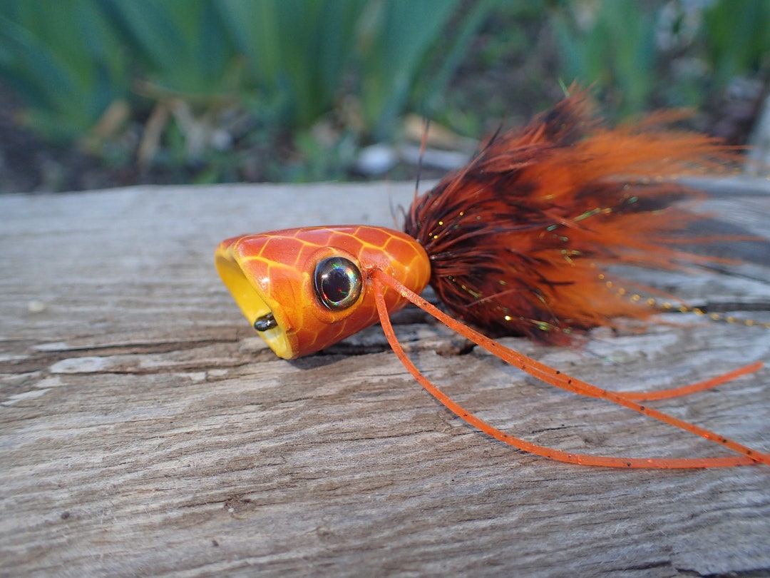 Frog Popper for Largemouth Bass - Etsy