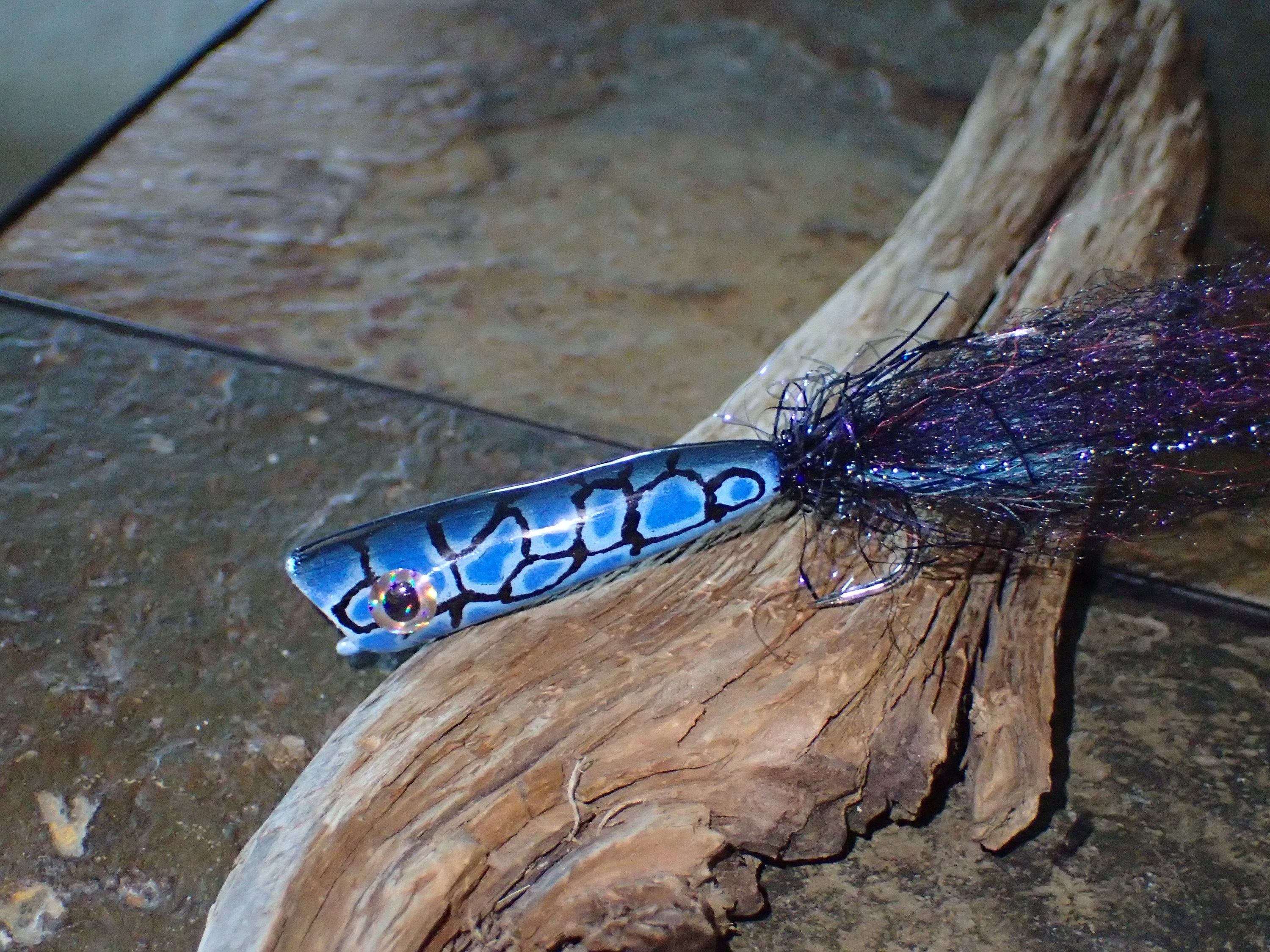 Saltwater Popper Fly for Flyfishing - Etsy