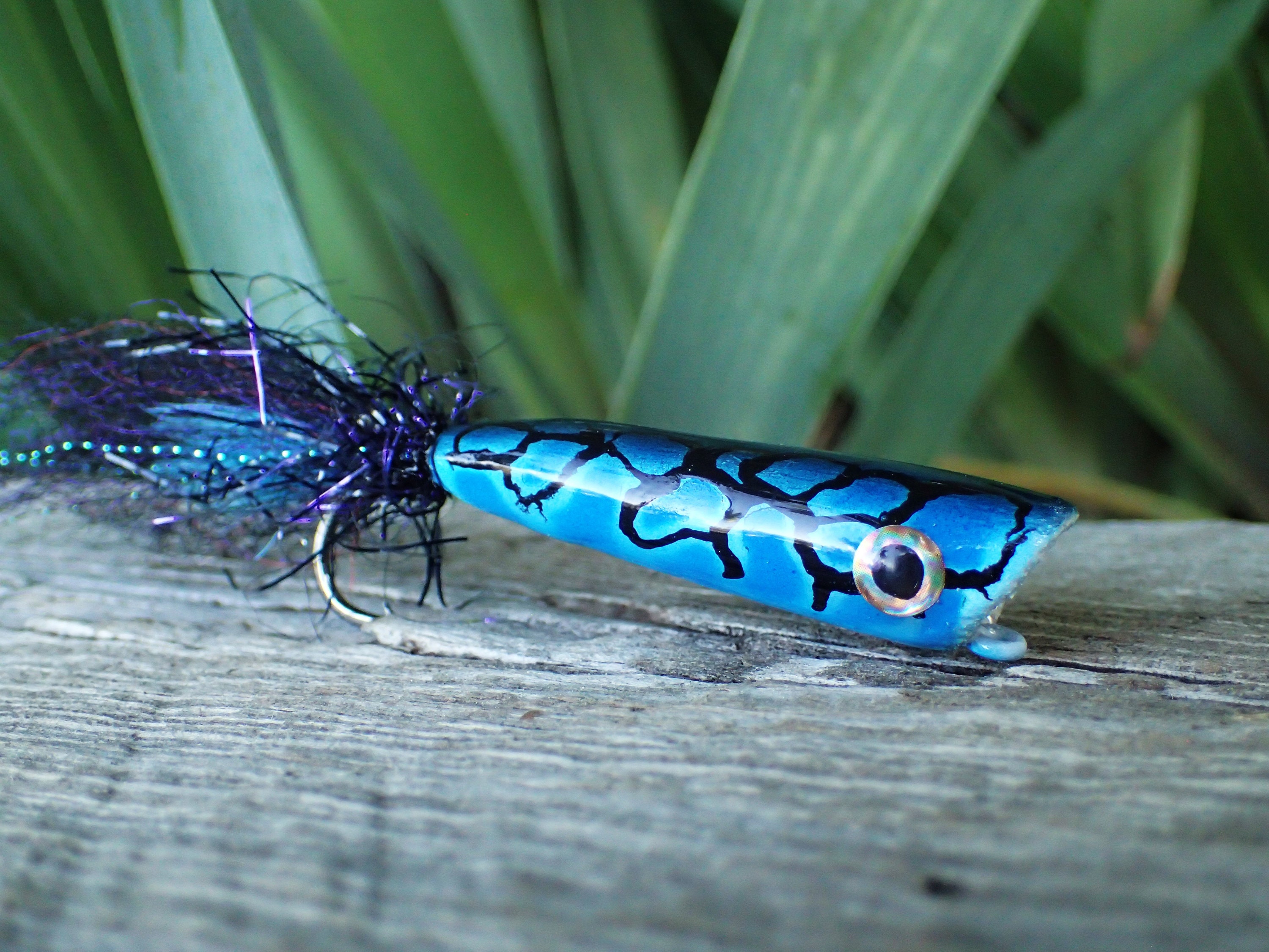 Saltwater Popper Fly for Flyfishing - Etsy