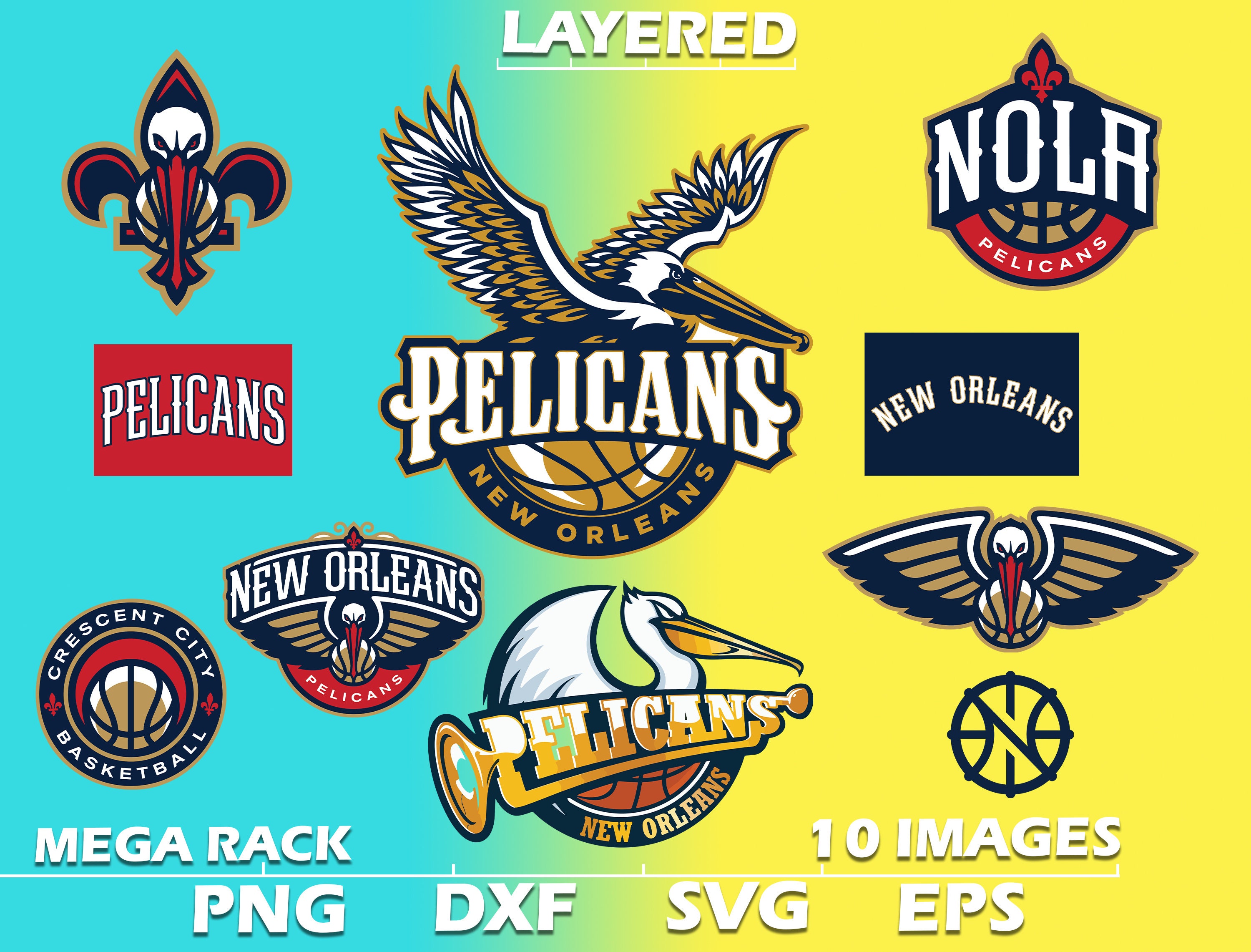 New Orleans Pelican Logo