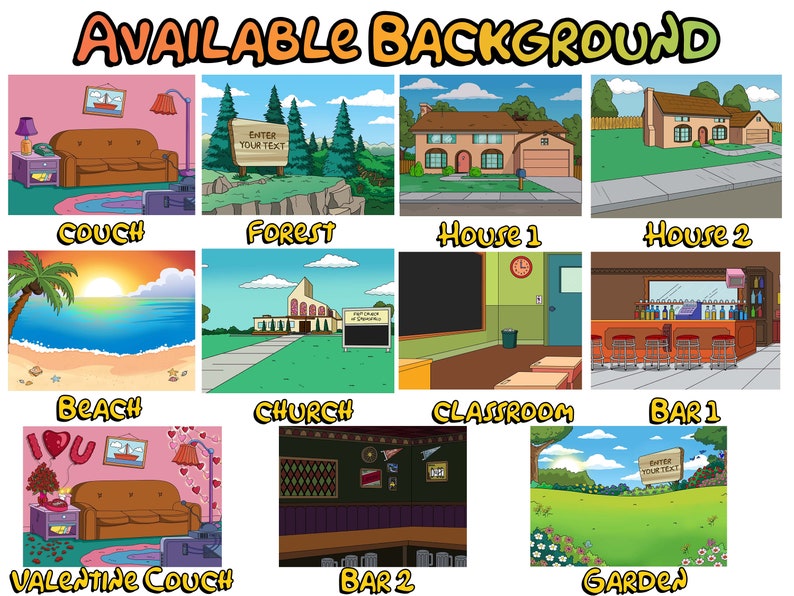 Custom Yellow Characters Personalized Art Yellow People - Etsy