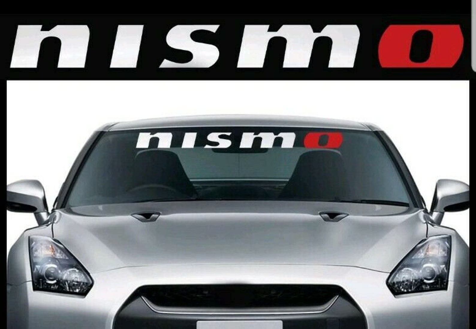 36 nismo windshield decal sticker for nissan sentra | Etsy