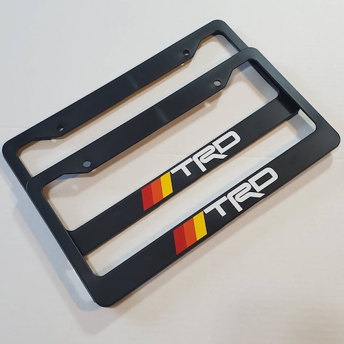 Toyota Retro Style Mountain Trd Tri Color Jdm License Plate - Etsy