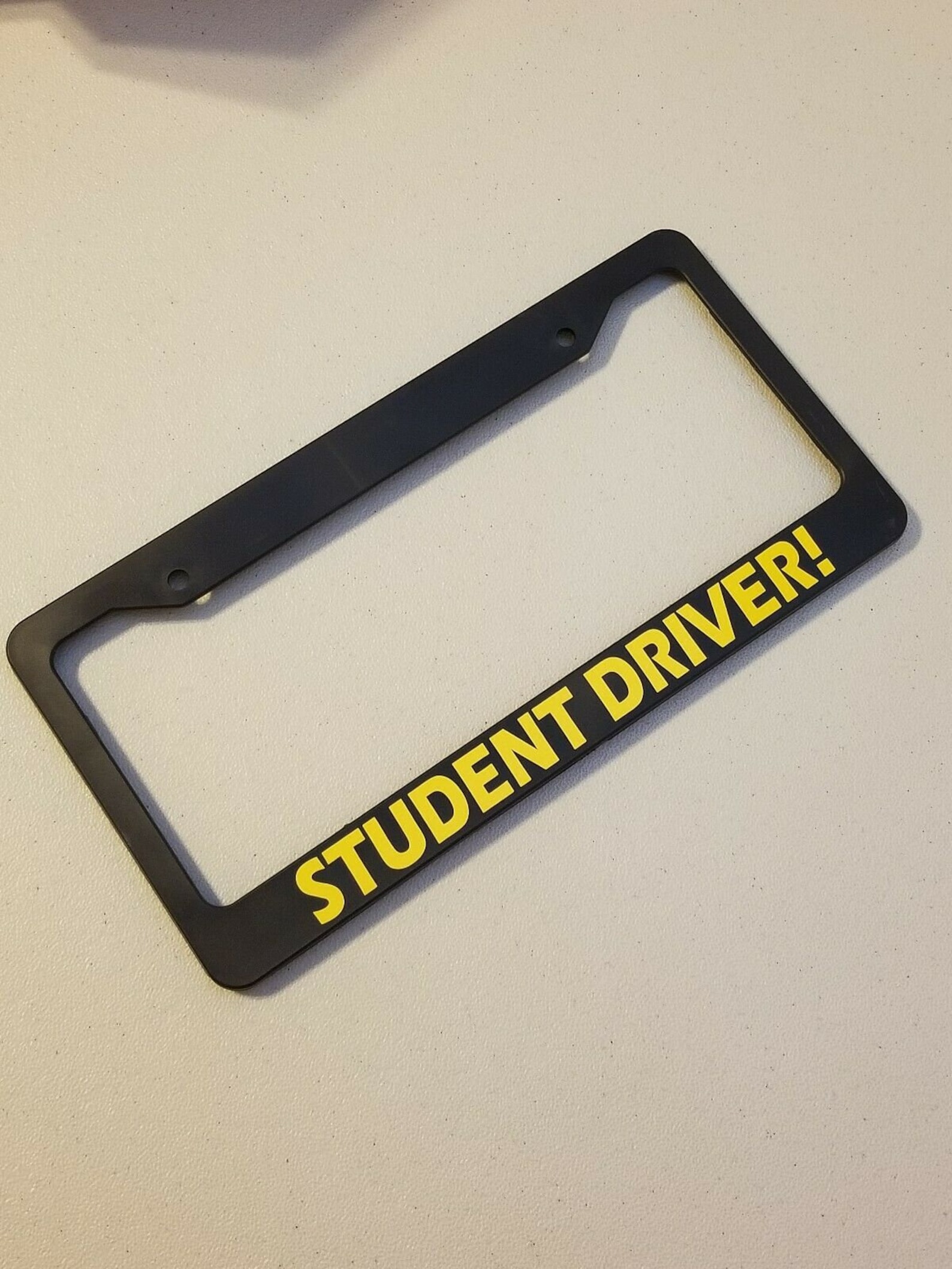 STUDENT DRIVER License Plate Frame - Etsy