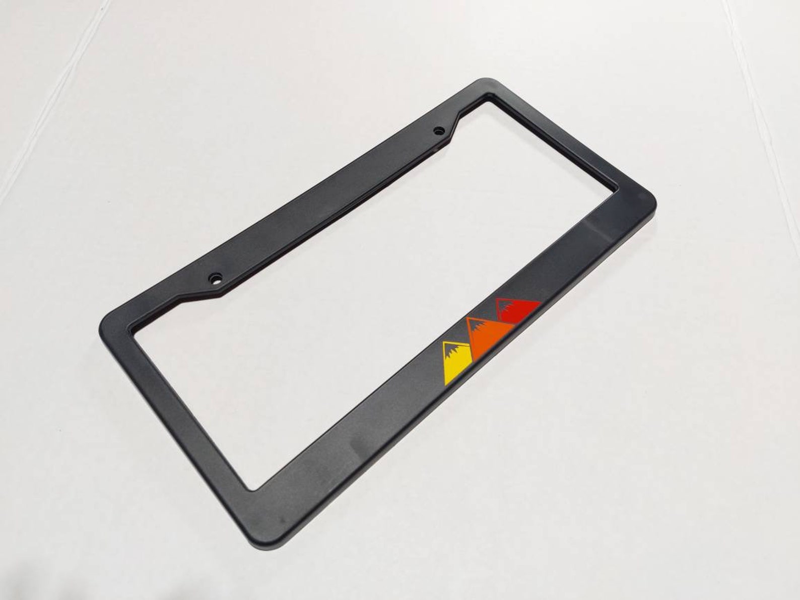 Toyota Retro Style Mountain Trd Tri Color Jdm License Plate - Etsy