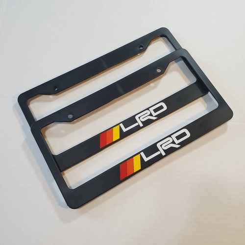 Lexus LRD Retro Style TRD Tri Color Jdm License Plate Frames - Etsy