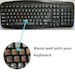 2PCS Chinese Keyboard Sticker Waterproof Replacement Computer Laptop ...