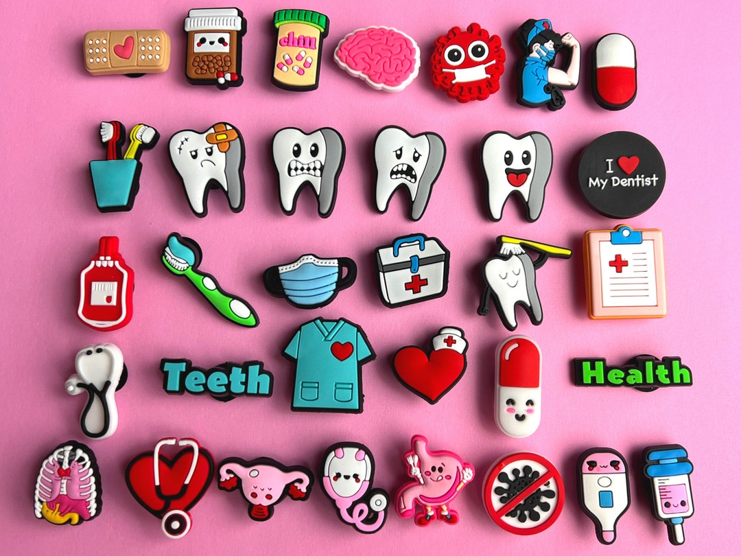 MEDICAL Shoe Charms Pill Bottle Shoe Charm Shoe Charms PVC Charms ...