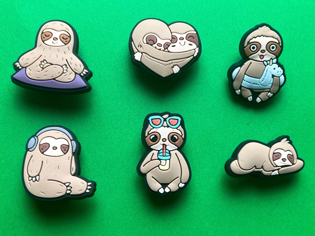 Sloth Shoe Charms Watermelon Shoe Charm Funny Shoe Charms - Etsy Canada