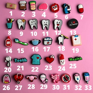 MEDICAL Shoe Charms Pill Bottle Shoe Charm Shoe Charms PVC Charms ...