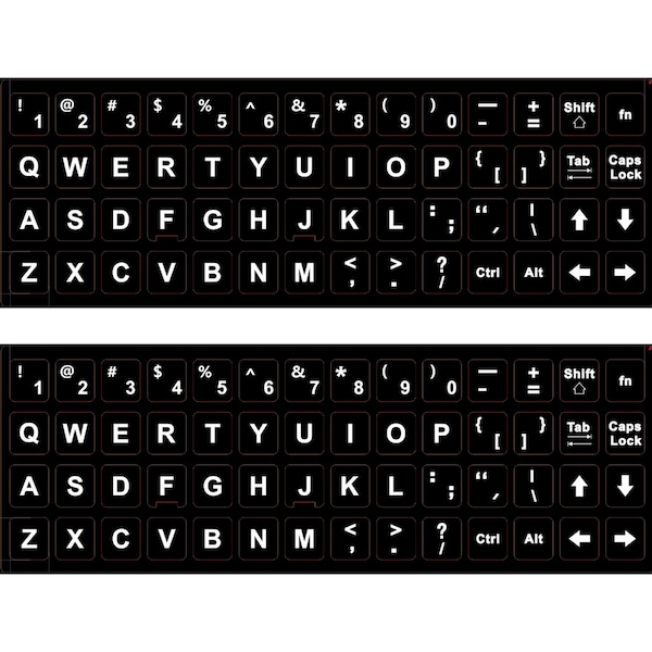 Computer Keyboard Keys Stickers - Etsy
