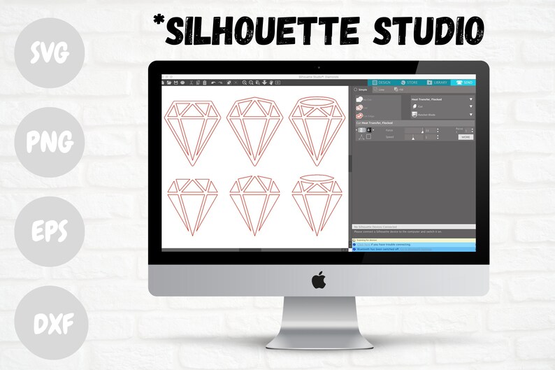 Diamond Shape SVG Bundle, Diamond Outline Svg, PNG, EPS, Dxf, Instant ...