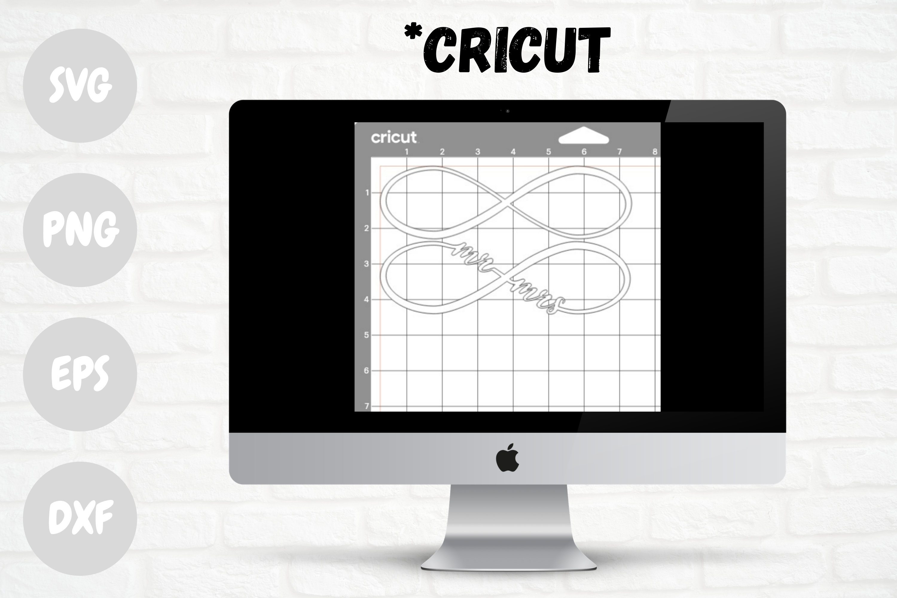Mr Mrs Infinity Sign SVG, PNG, DXF, Eps, Customized Infinity Symbol ...