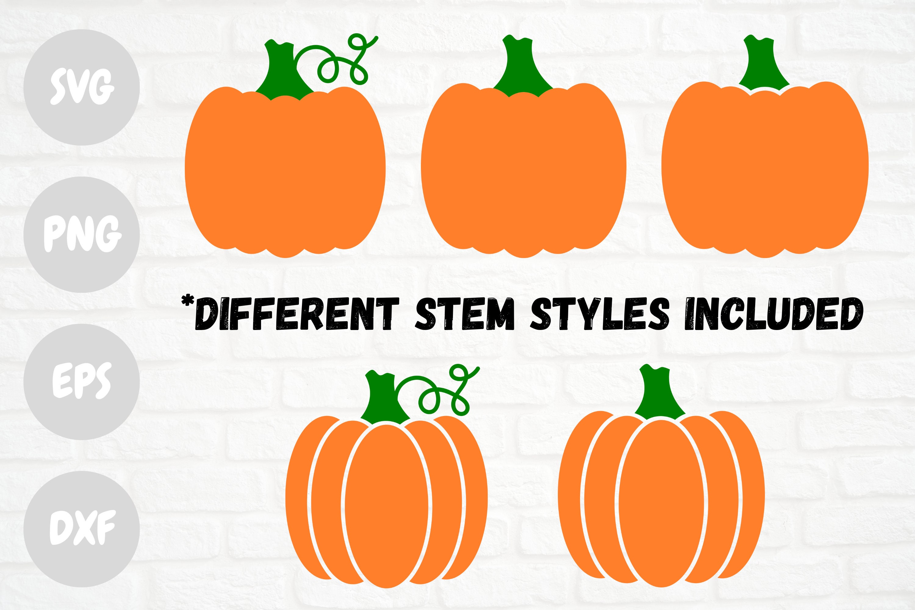 Paquete SVG de calabaza PNG DXF eps svg de otoño svg de - Etsy México