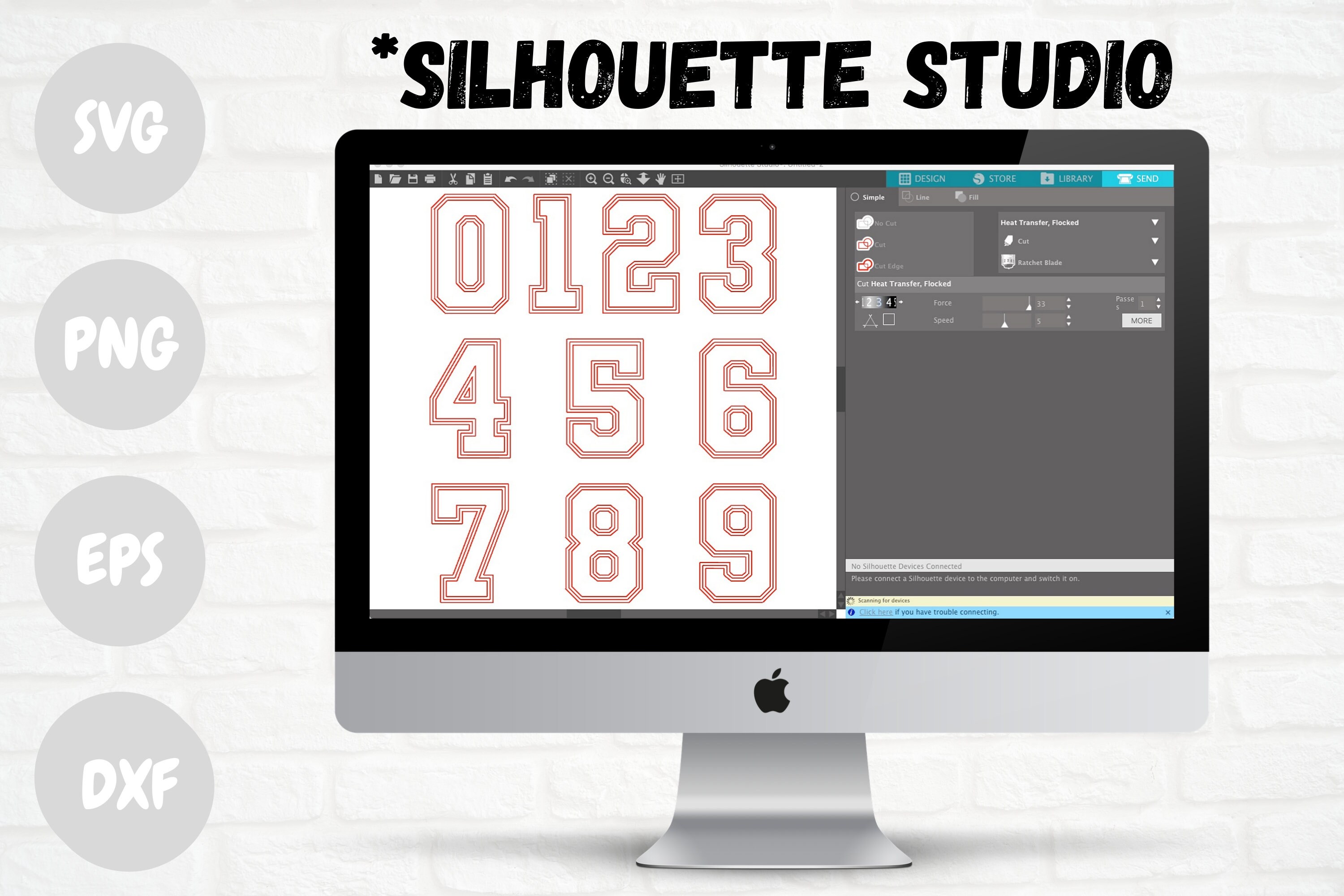 Sport Numbers SVG PNG DXF Eps Instant Download Cut File - Etsy