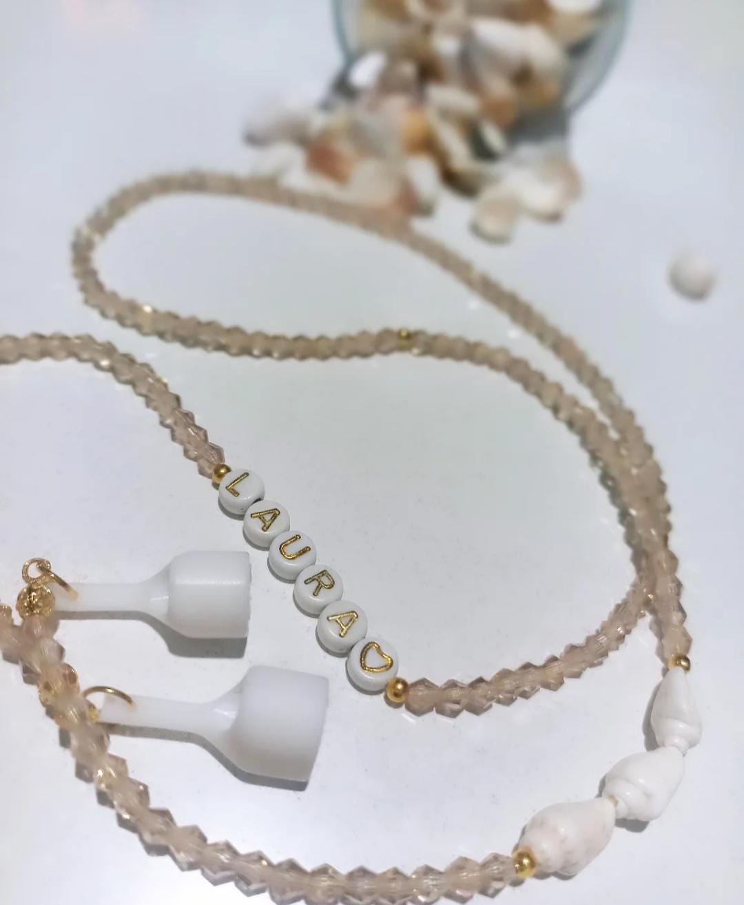 Personalized AirPod Chain, Airpods Holder, Anti-loss Magnetic Strap ...