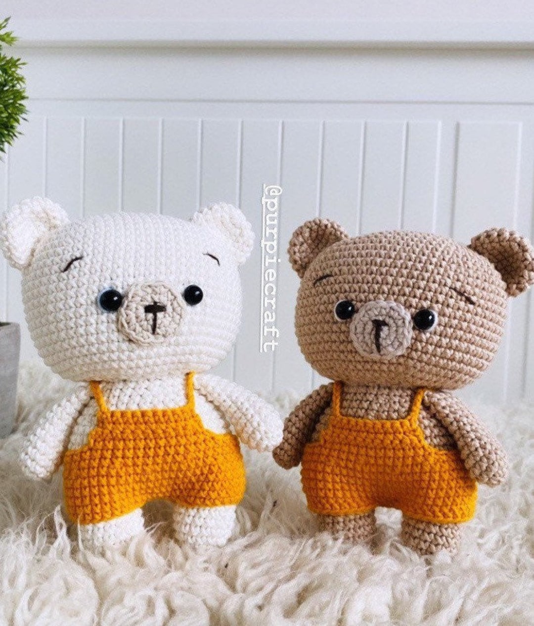 Ted- Amigurumi Teddy Bear Crochet Handmade Organic PDF English Pattern ...