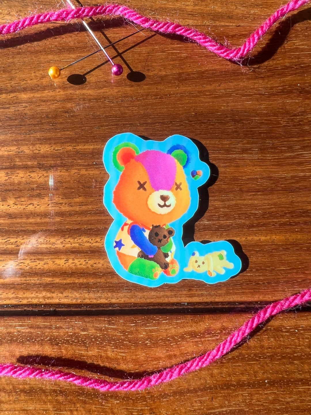Stitches Waterproof Sticker - Etsy