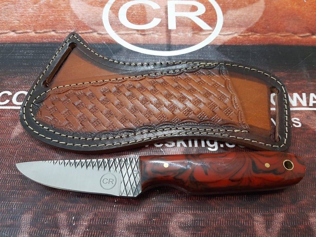 Custom Hand Made Full Tang Farrier Rasp Steel Cowboy Knife... - Etsy