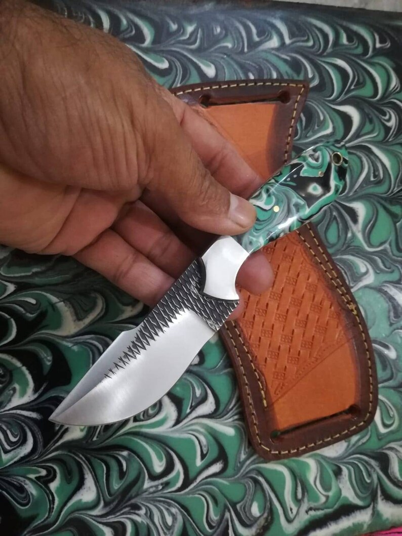 Custom Hand Made Full Tang Farrier Rasp Steel Cowboy Knife.. - Etsy