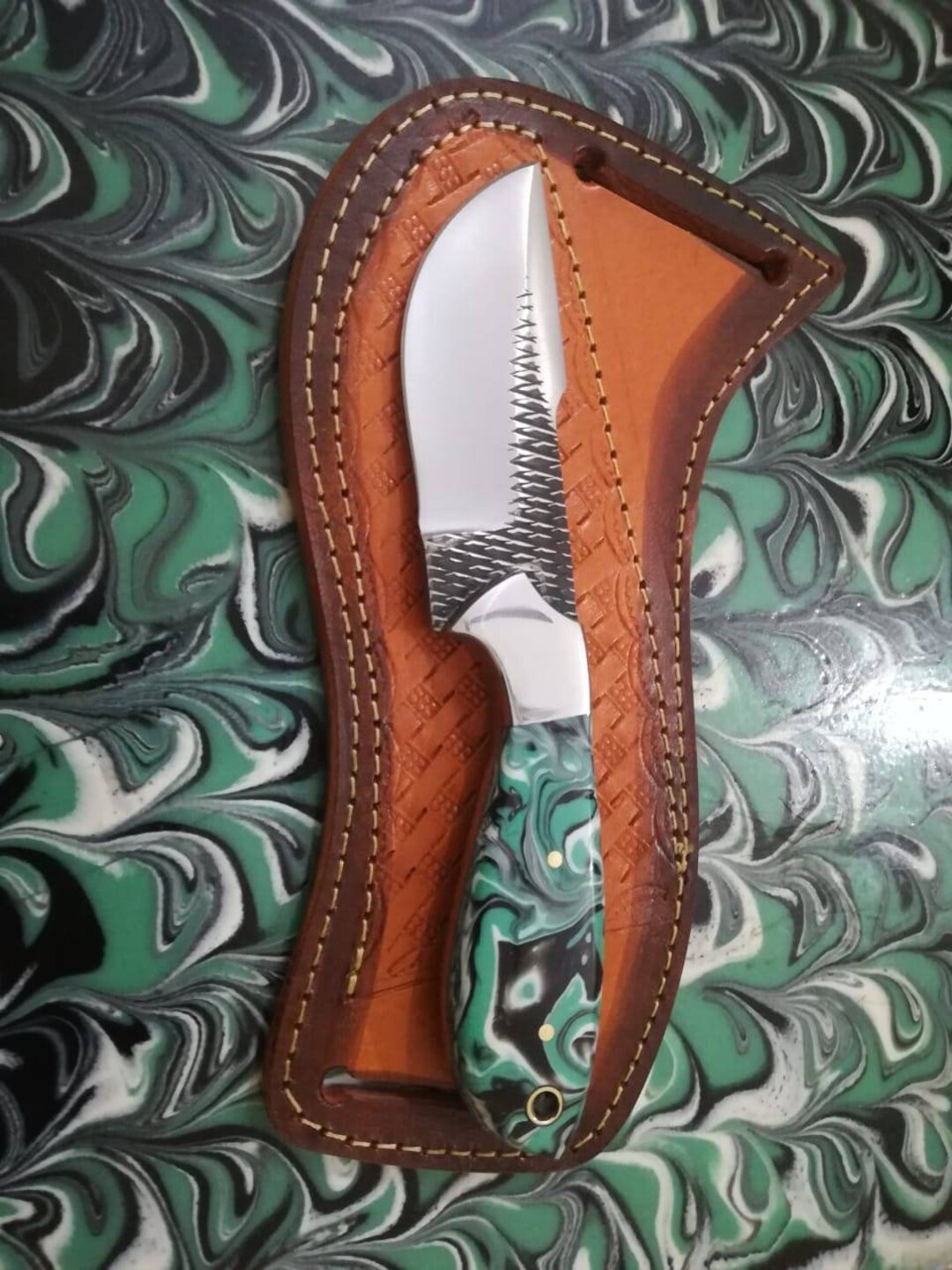 Custom Hand Made Full Tang Farrier Rasp Steel Cowboy Knife.. - Etsy