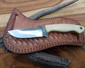 Custom Hand Made Full Tang Farrier Rasp Steel Cowboy Knife.. - Etsy