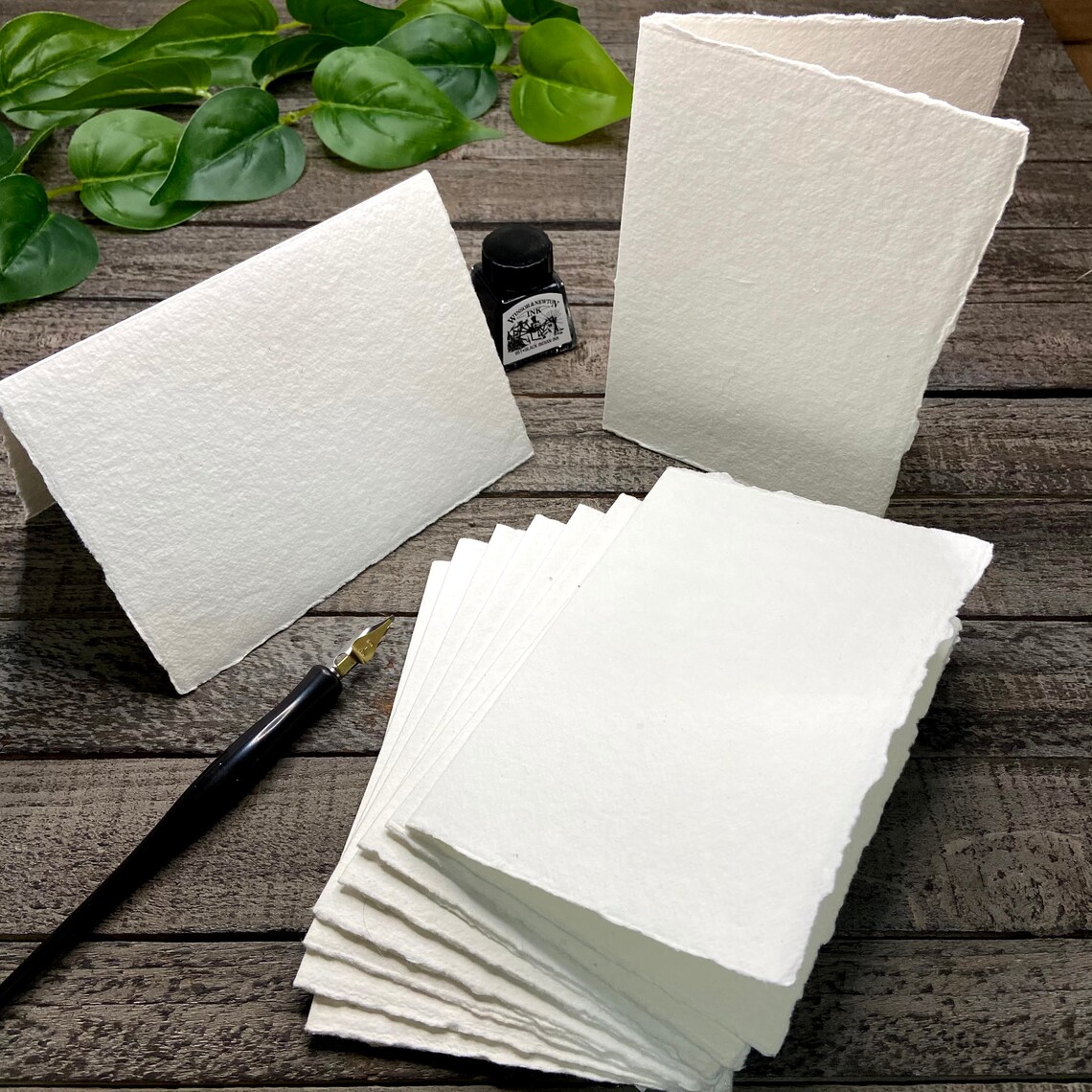 Blank Handmade Paper Cards And Envelopes Deckle Edge Paper Etsy blank-handmade-paper-cards-and-envelopes-deckle-edge-paper-etsy